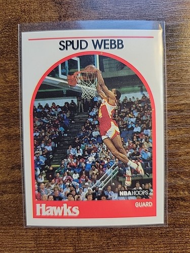 Spud Webb 1989-1990 NBA Hoops #115 - Atlanta Hawks - NBA - Fresh Pull ...