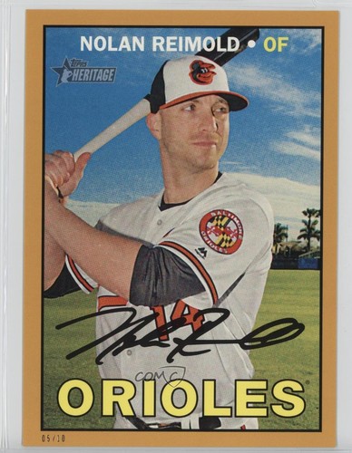 2016 Heritage High Number Topps.com Online Exclusive 5x7 Gold /10 Nolan ...