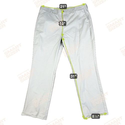 Onward Reserve Pants Men's 42/32 Beige Khaki Cotton Blend Stretch Chino ...