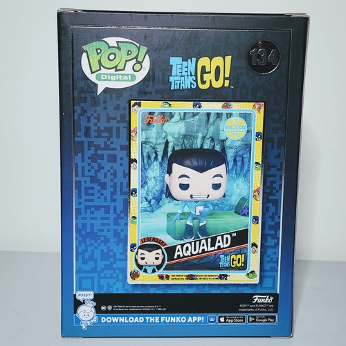 Funko Pop Digital: Teen Titans Go - Aqualad #134 N F T 1800 PCS | eBay