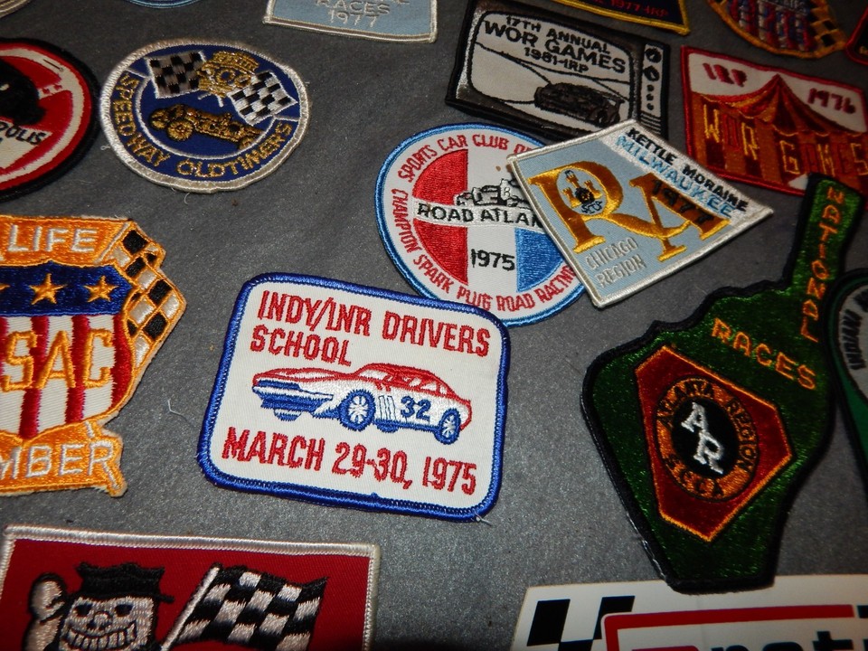 Vintage Car Racing Patches & Stickers 43 Pieces Estate Find | eBay
