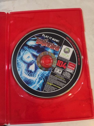 Official XBOX Magazine Game Disc 104 Wolfenstein Demo Disk | eBay