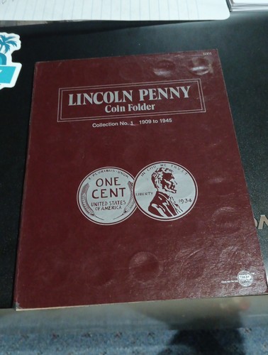 Lincoln Cent Book Number 1 Starting In 1909-1945 Contains 7 | eBay