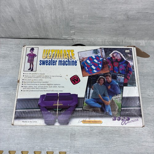 Bond Incredible Sweater Machine Knitting Machine | eBay