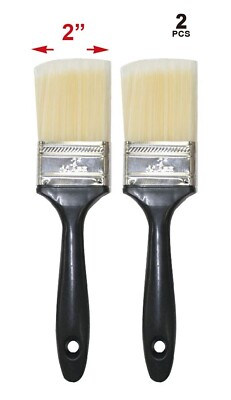 Wall Paint Brush 2 Inches Suitable for Water and Oil Based Applications ...