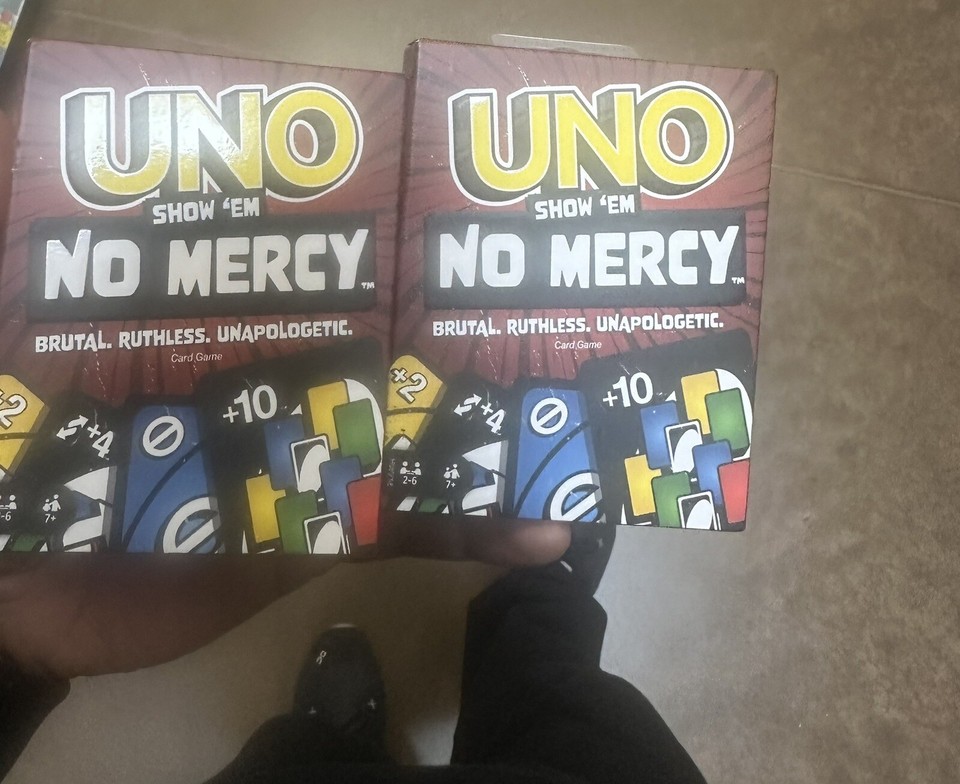 UNO Show Em NO MERCY Card Game TikTok 2023 IN HAND Free Shipping 🔥🔥 ...