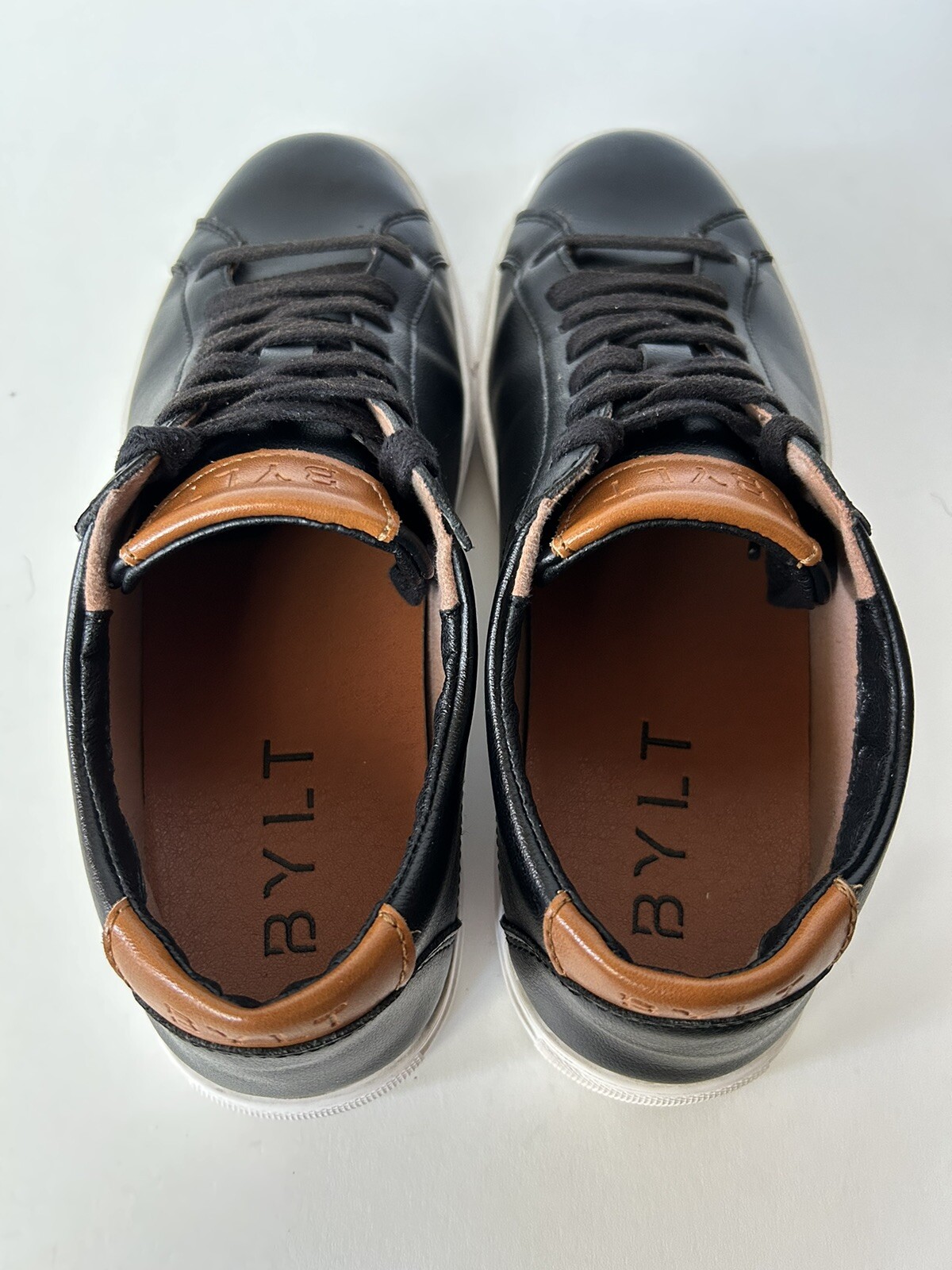BYLT Everyday Mens Size 9 Shoes Full Grain Leather Casual Sneakers ...