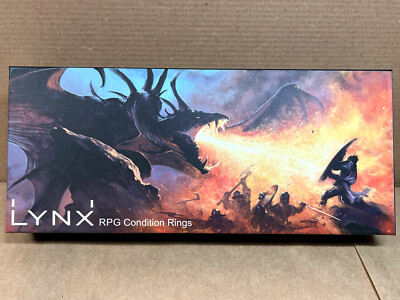 Lynx RPG Conditon Rings for DND Pathfinder RPGs Factory Error 2x ...