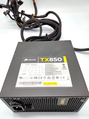 CORSAIR TXM Series TX850M 75-001311, 850W, 80+ Bronze Certified Power ...
