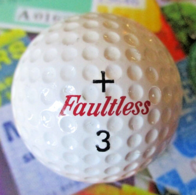 vtg - FAULTLESS + PLUS Golf Ball - Professional - #3 | eBay