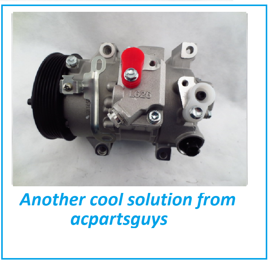 NEW AC COMPRESSOR FOR Toyota Corolla Matrix 2010 2009 6SEU14C 88310 ...