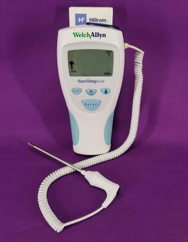 Welch Allyn 692 SureTemp Plus Thermometer with Oral Probe and Box ...