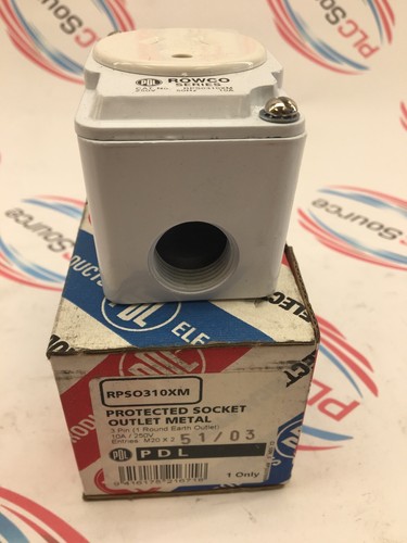 Schneider PDL ROWCO RPSO310XM PROTECTED SOCKET OUTLET with METAL ...