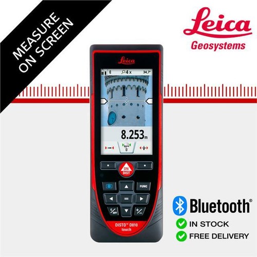 Leica Geosystems LGSD810 DISTO D810 Touch Screen Laser Distance Meter ...