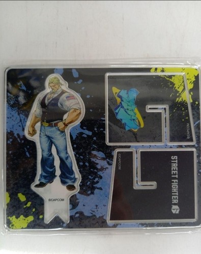 Street Fighter 6 Guile Outfit3 Acrylic Stand Figure Capcom New Sealed ...