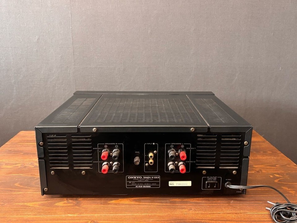 ONKYO Integra M-506R Vintage Stereo Power Amplifier Used | eBay