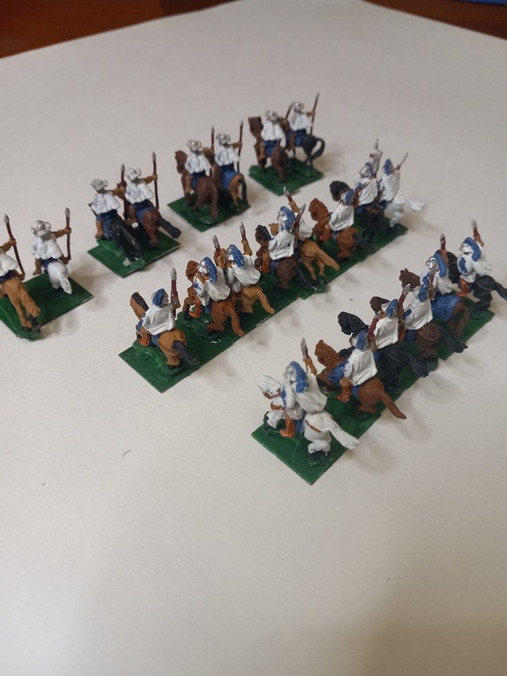 15mm Ancients / Classical Greek Cavalry. Painted, metal miniatures. | eBay