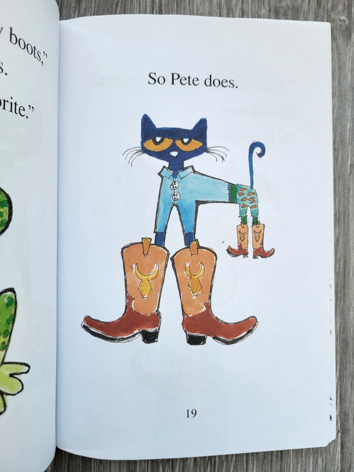 PETE THE CAT BOYS BOOKS I CAN READ LOT OF 15 PHONICS LEVEL 1 MY FIRST ...