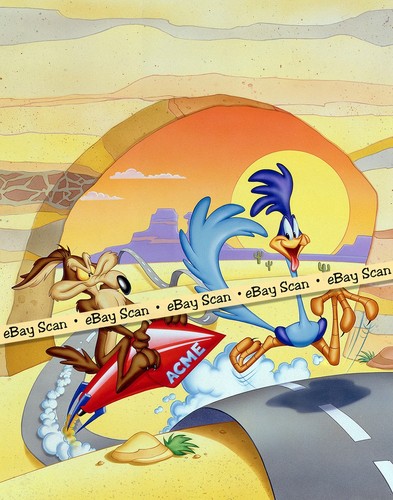 New Size! ROAD RUNNER 11 X 14 Mini Poster Print Warner Bros LOONEY ...