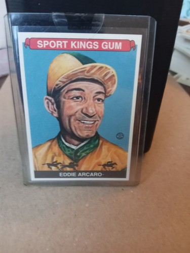 Eddie Arcaro 2008 Sportkings Series B #69 Standard Size Premium Base ...