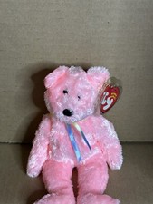 Sherbet the Bear - Pink - Beanie Babies - Beaniepedia