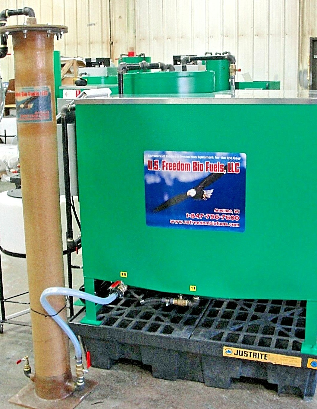 BD40LP Biodiesel Processor with Dry Wash Technology, U S Freedom Bio ...