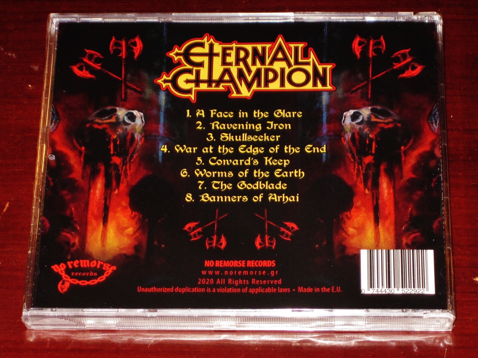 Ravening Iron by Eternal Champion (CD, 2020) for sale online | eBay
