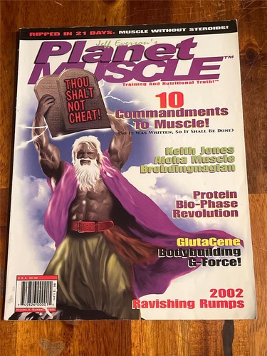PLANET MUSCLE bodybuilding fitness magazine Muscular MOSES Volume 5 #2 ...