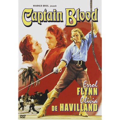 Captain Blood (DVD, 1935) Flynn/De Havilland Special Features Region 1 ...