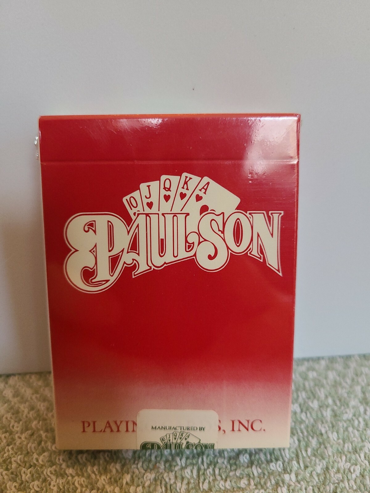 CASINO LAUGHLIN NV PAULSON NO.1 RED PLAYING CARDS red in RED box | eBay