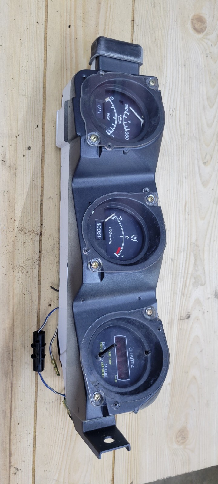 DATSUN 280ZX 1979-83 TURBO GAUGE CLUSTER OIL PRES. TEMP BOOST QUARTZ ...
