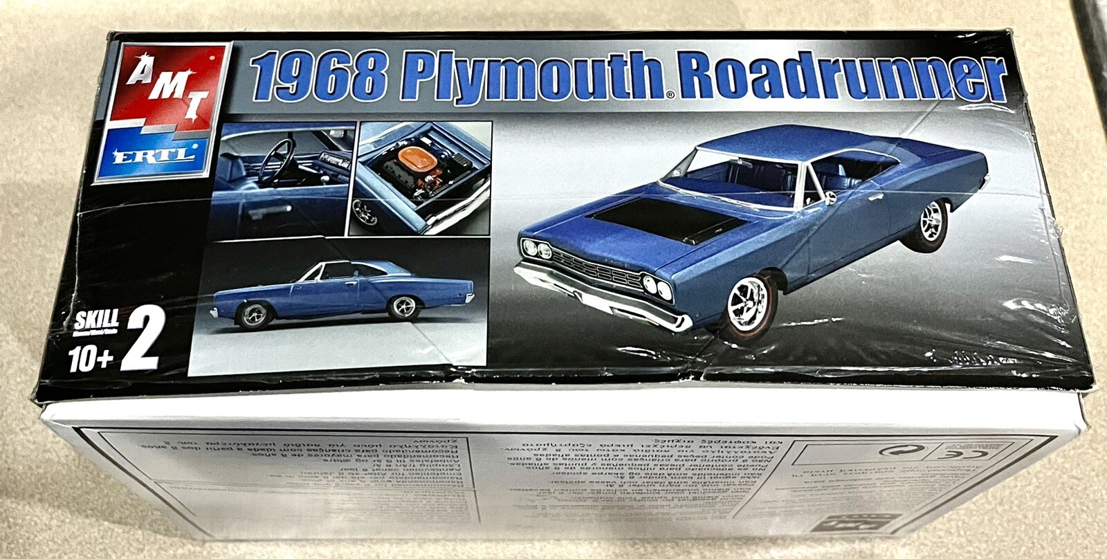 🏁 AMT 1968 PLYMOUTH ROADRUNNER MODEL KIT #31549 1/25 🏁 | eBay
