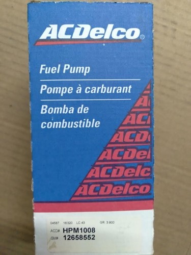 New ACDelco High Pressure Fuel Pump 12658552 2008-2017 | eBay
