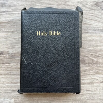 Vintage Whitman Self Pronouncing Authorized or KJV Holy Bible. Signed ...