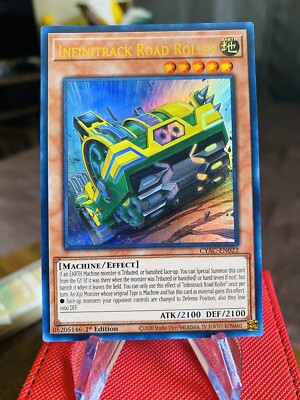 Infinitrack Road Roller 1st Edition Ultra Rare CYAC-EN022 Yu-Gi-Oh! | eBay