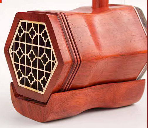 Chinese Redwood rosewood erhu Wooden shaft 2-Stringed Fiddle + Case | eBay