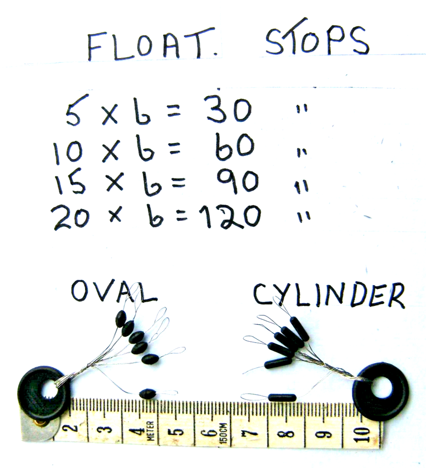 Sliding Float Stops Rubber Grippa Barrel Rog Buffer Line and Braid Carp ...
