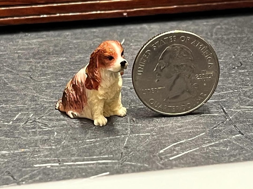 Dollhouse Miniature Dog Animal 1:24 half inch scale B175 Dollys Gallery ...