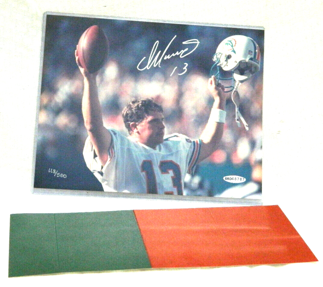 Dan Marino | Autographed Football Memorabilia & NFL Merchandise