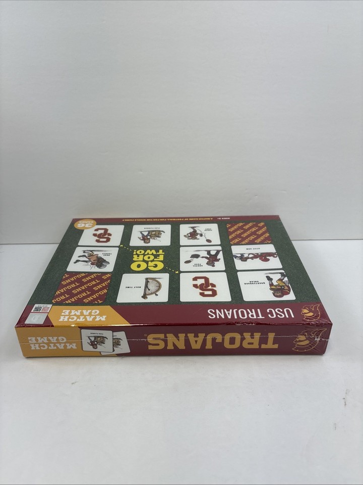 USC Trojans Football Match Card Game You The Fan New Sealed 36 Cards | eBay