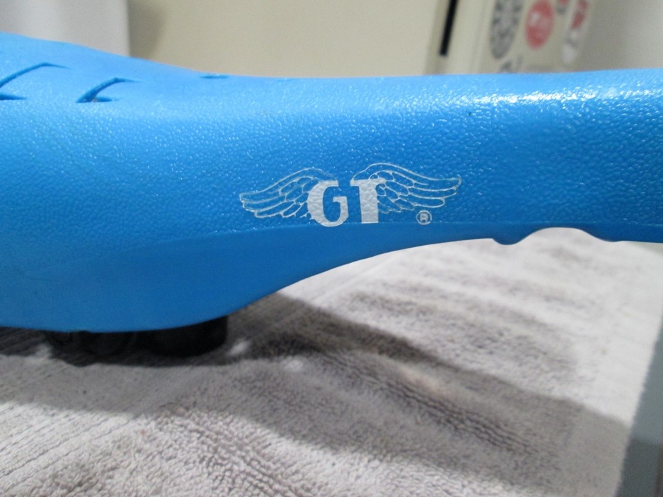Old school bmx GT Wing logo seat blue | eBay