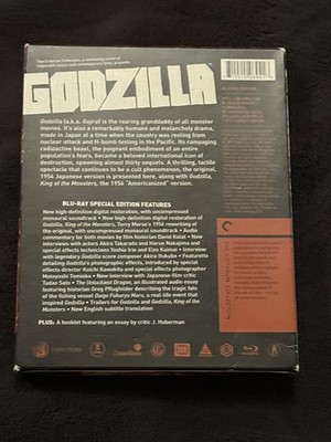 Godzilla (Criterion Collection) (Blu-ray, 1954) 715515089418| eBay