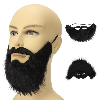 Fake Beard Simulation Exquisite False Black Beard Cosplay | eBay