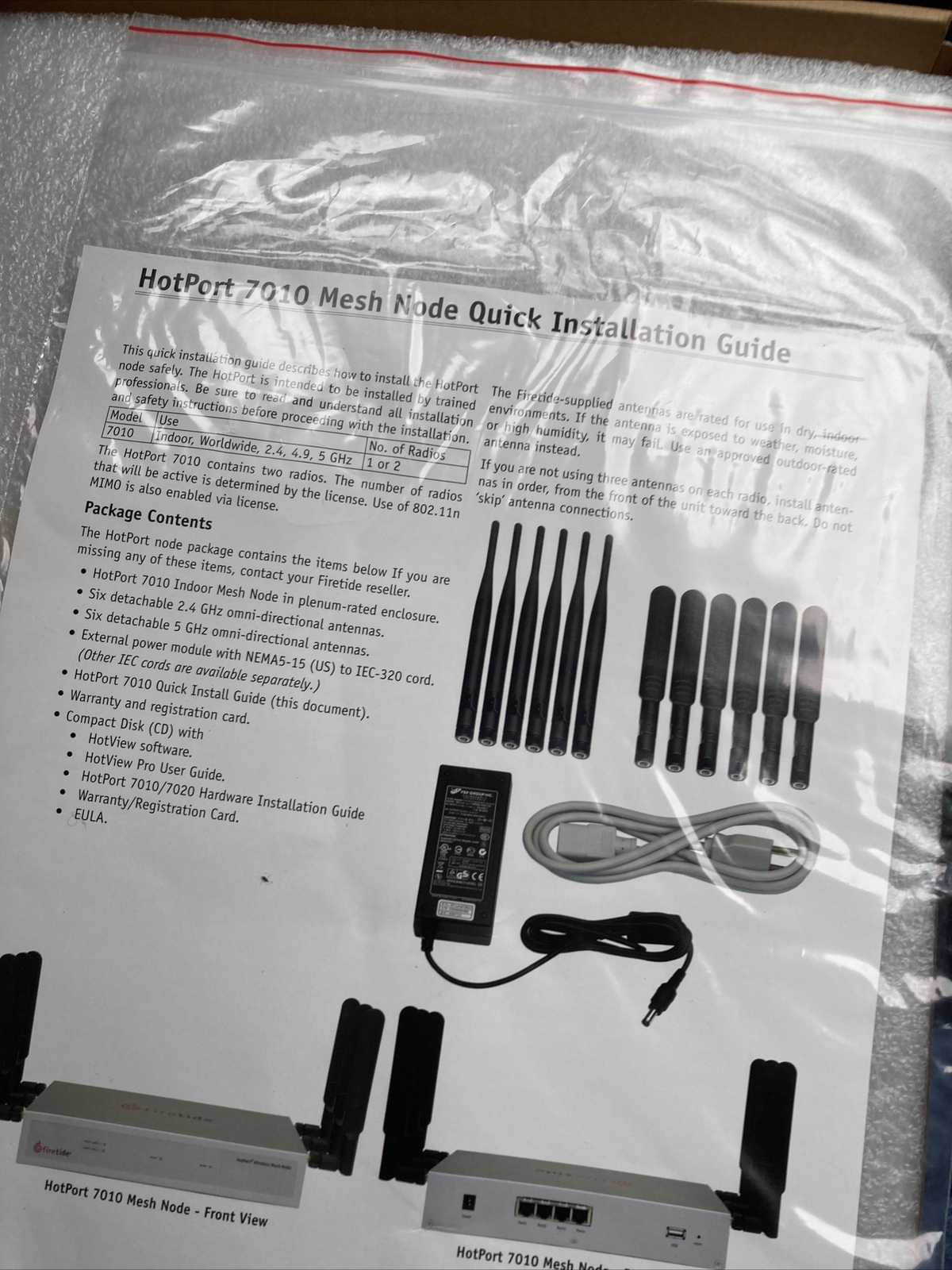 Firetide 7010 HotPort Wireless Mesh Node | eBay