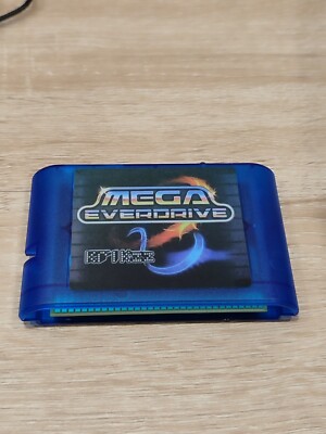 SEGA MEGADRIVE GENESIS EVERDRIVE V3.0 PRO sonic castlevania probotector ...