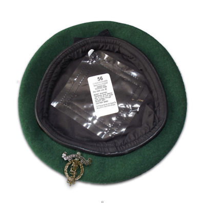 AGC ADJUTANT GENERALS CORPS GREEN WOOL BERET - British Army , With ...