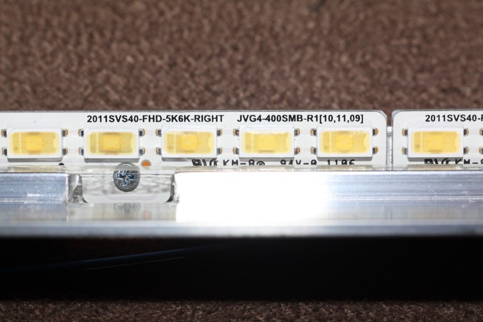 Samsung BN64-01639A LED backlight strip assembly for UN40D5500RF ...
