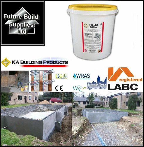 KA Grey Fillet Seal 25kg Bucket For Use With Tanking Slurry Floor/Wall ...