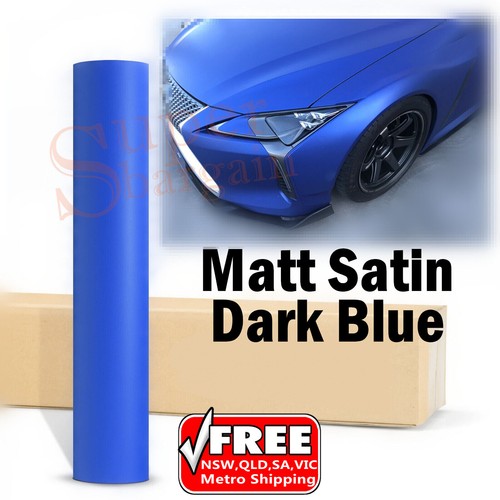Matte Satin Dark Blue Car Vinyl Wrap Vinyl Sticker Decal Vinyl Stickers ...