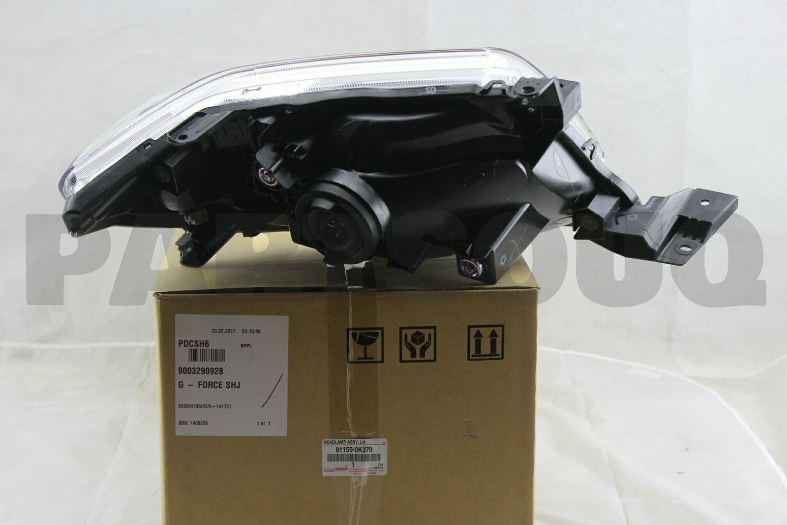 811500K370 Genuine Toyota HEADLAMP ASSY, LH 81150-0K370 | eBay